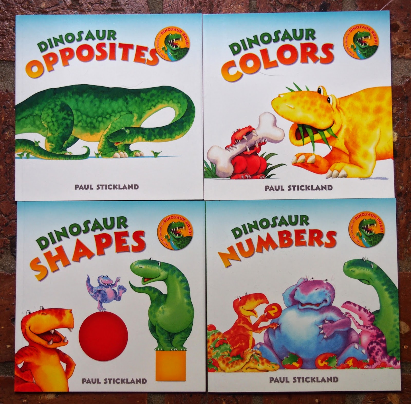 Bookfoolery : Dinosaur Opposites, Dinosaur Colors, Dinosaur Shapes and ...