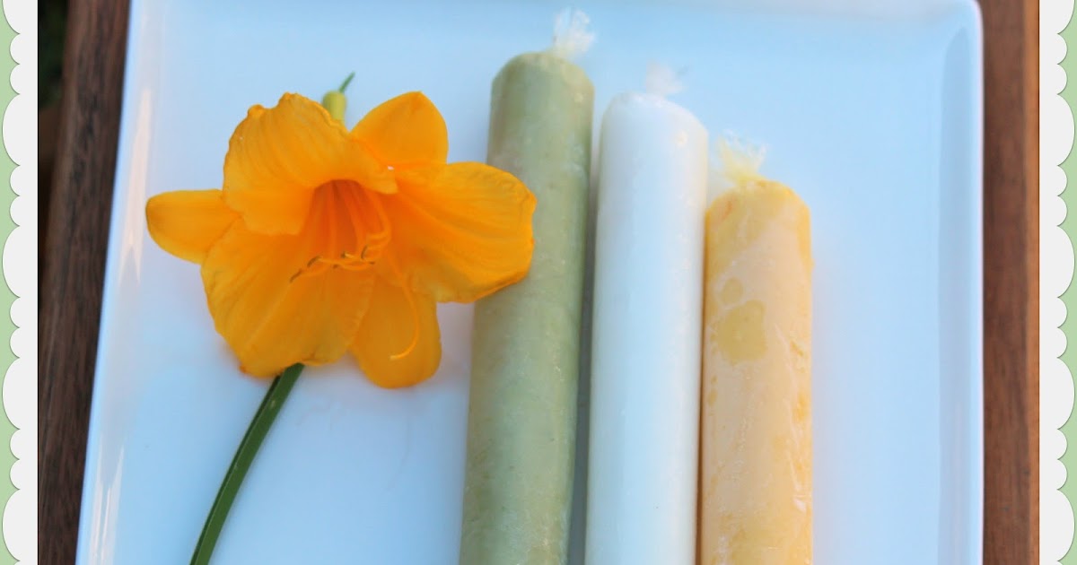 The Red Apron: Avocado, Coconut and Mango Ice Candy