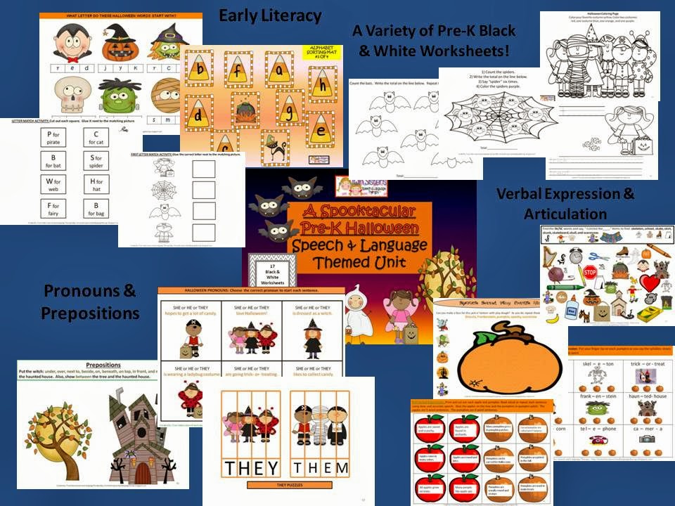 Twin Speech, Language & Literacy LLC: 50% OFF FIRST DAY- A Spooktacular ...