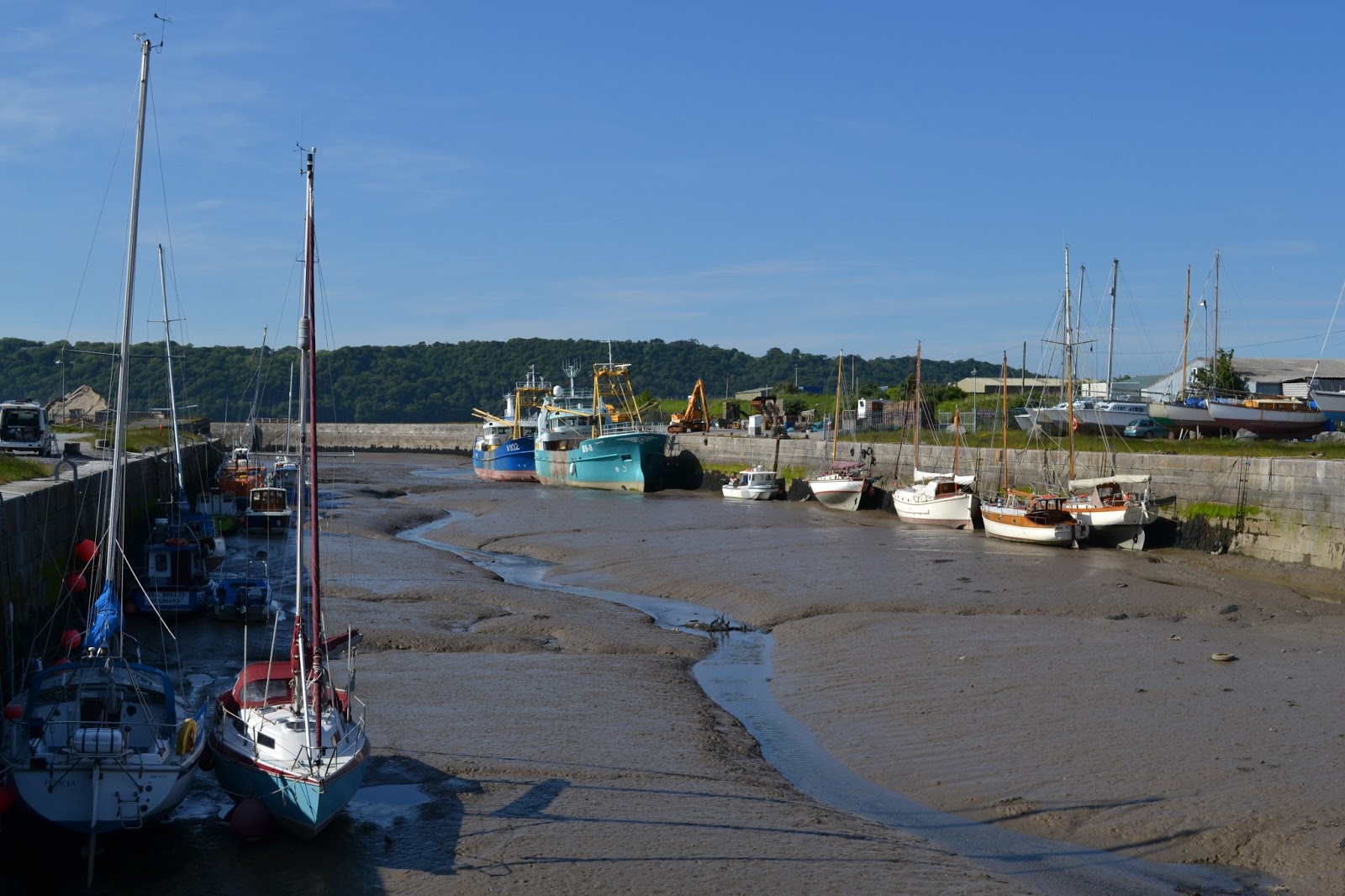 Exploring North Wales: Penrhyn Dock - a good place for a stroll on the ...