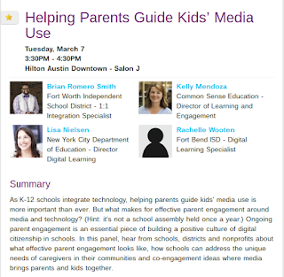 EdTechSandyK: Helping Parents Guide Kids' Media Use #SXSWedu