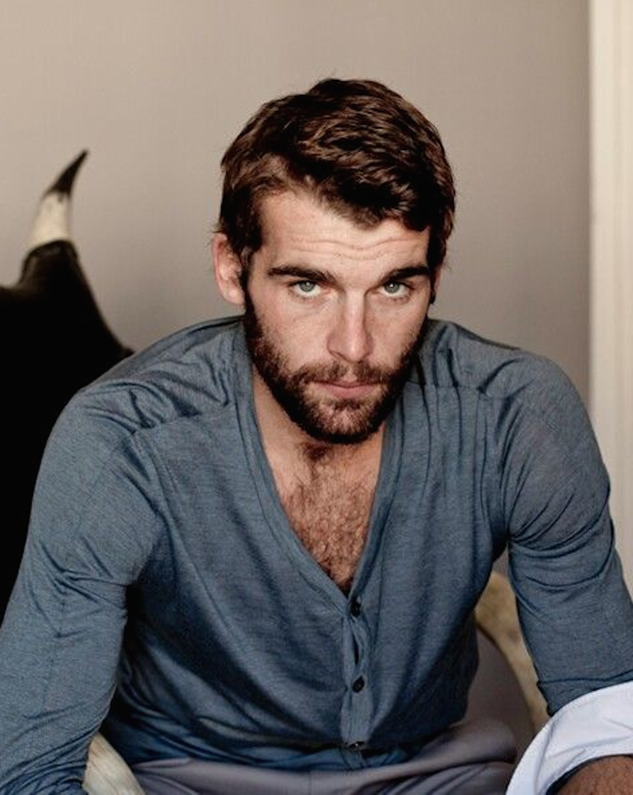 my new plaid pants: Gratuitous Stanley Weber