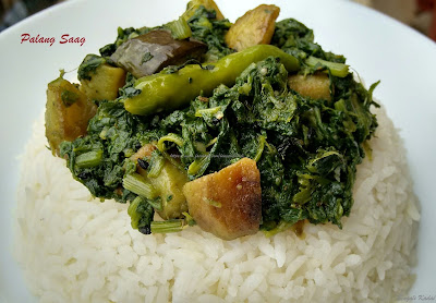 Bengali Kadai: Palak / Palang Saag