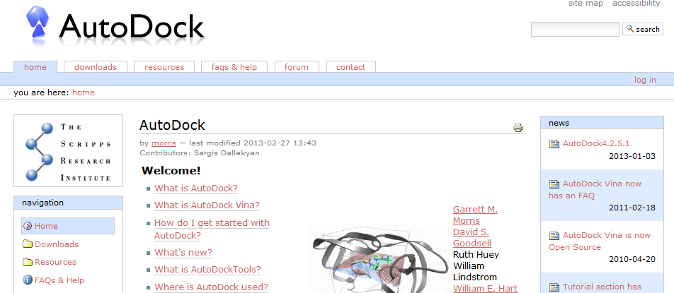 Autodock Tools Download