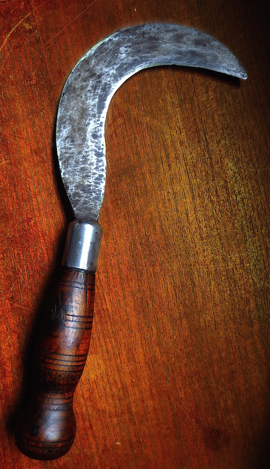 Idee Monterrey: Ancient sickle (reaping hook) from El Paso, Canary ...