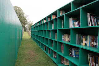 Outdoor Library : Perpustakaan diluar ruangan - Boku no Blog