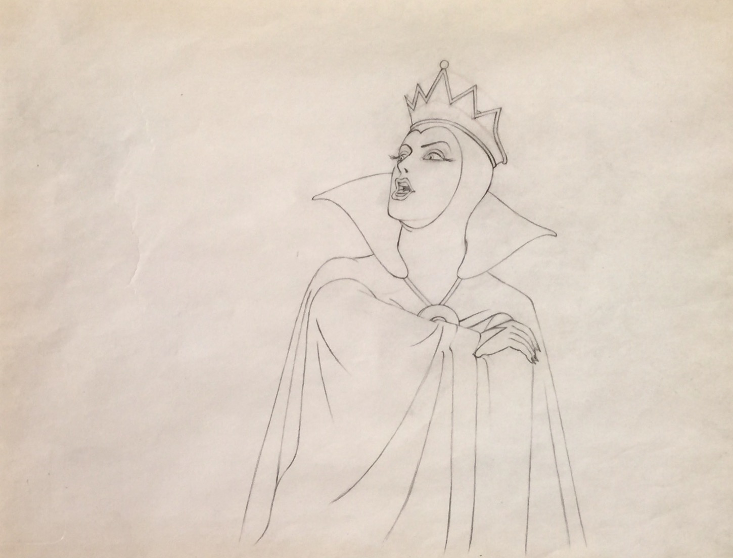 Animation Collection: Original Production Animation Drawing of the Evil ...