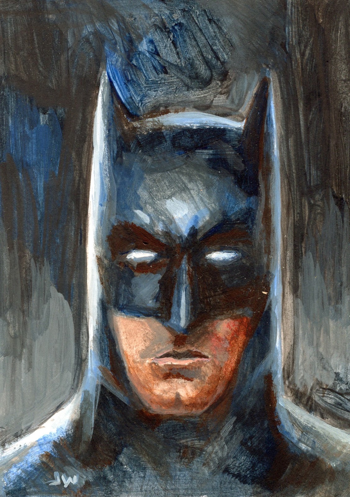 The Five Tool Collector: Batman Sketch Card and a couple of mystery ...