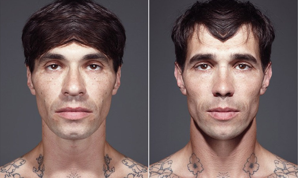Como seria o seu rosto simétrico? | Armazém