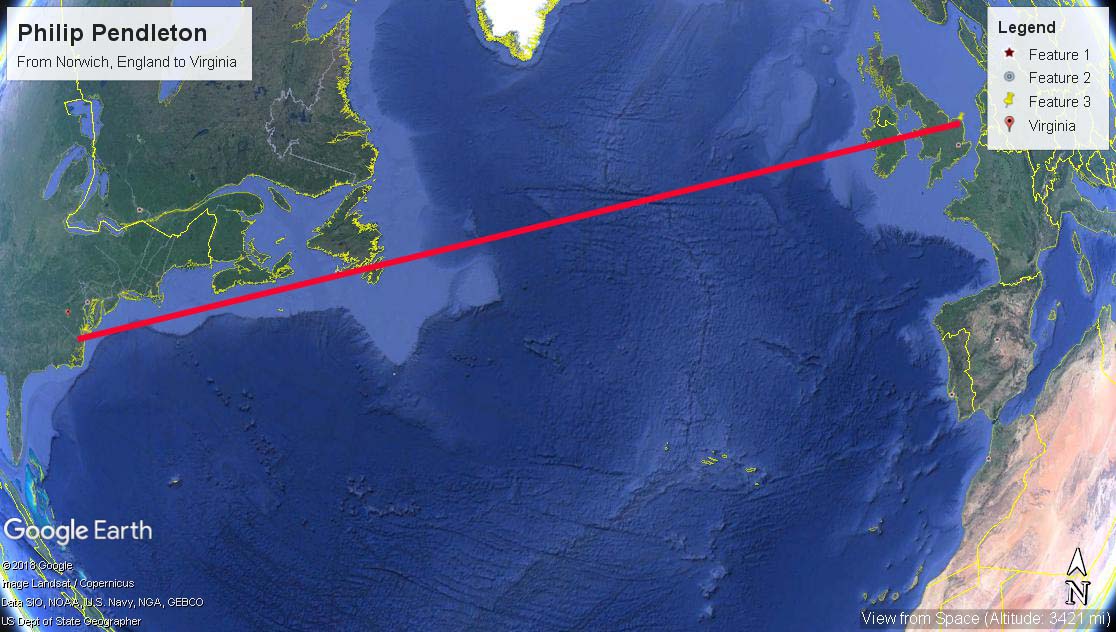 The Pendleton Genealogy Post: 52 Ancestors in 52 Weeks - So Far Away