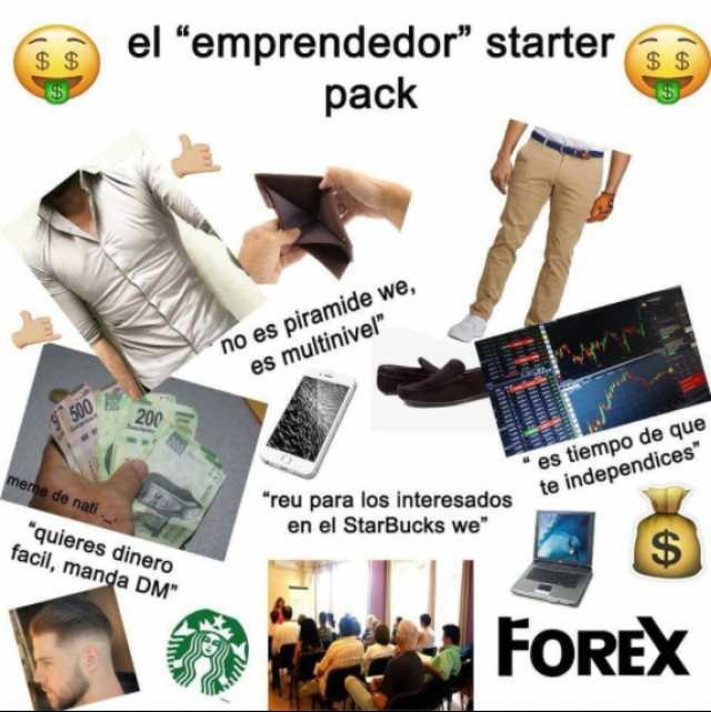 Tipos de Starter Packs Pt 1