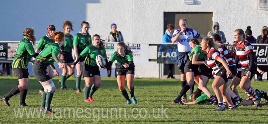 James Gunn Photography: Caithness RFC U18 girls vs Stirling County
