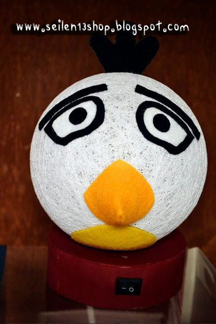 ANGRY BIRD PUTIH - seilen13shop