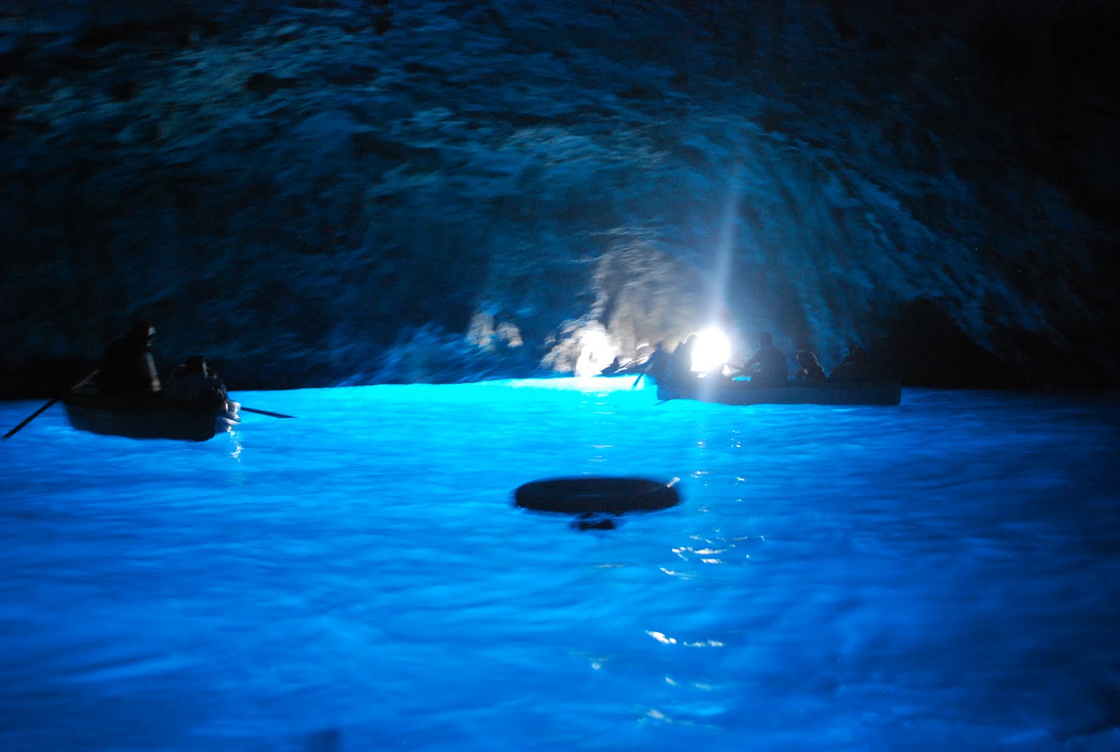 1 Month around Europe and America: Italy: Capri: The Blue Cave