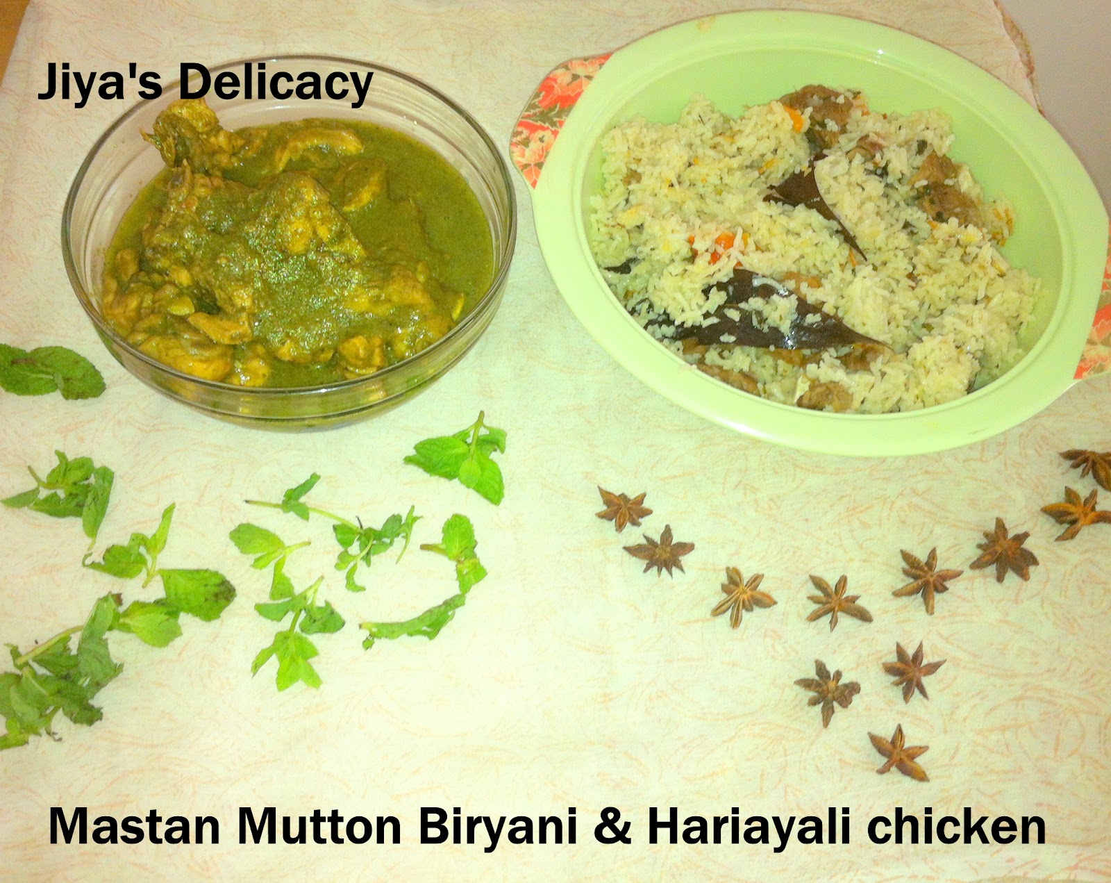 Jiya's Delicacy: Hariyali Chicken