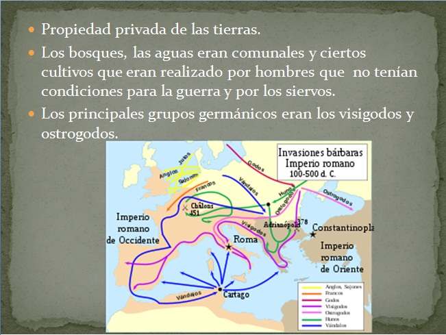 Invasiones Germánicas: Exposición invasiones germánicas
