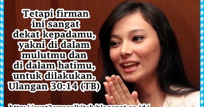 ULANGAN 30 : 14 - AYAT-AYAT EMAS ALKITAB