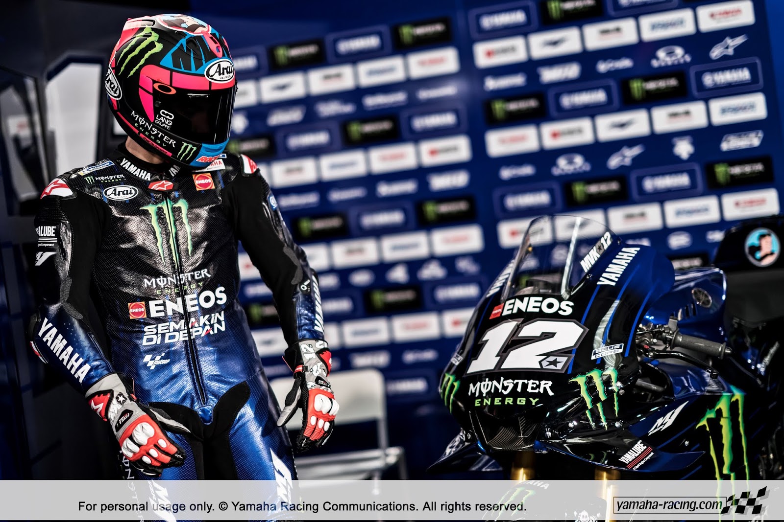 Racing Cafè: Yamaha YZR-M1 Team Monster Energy Yamaha MotoGP 2019
