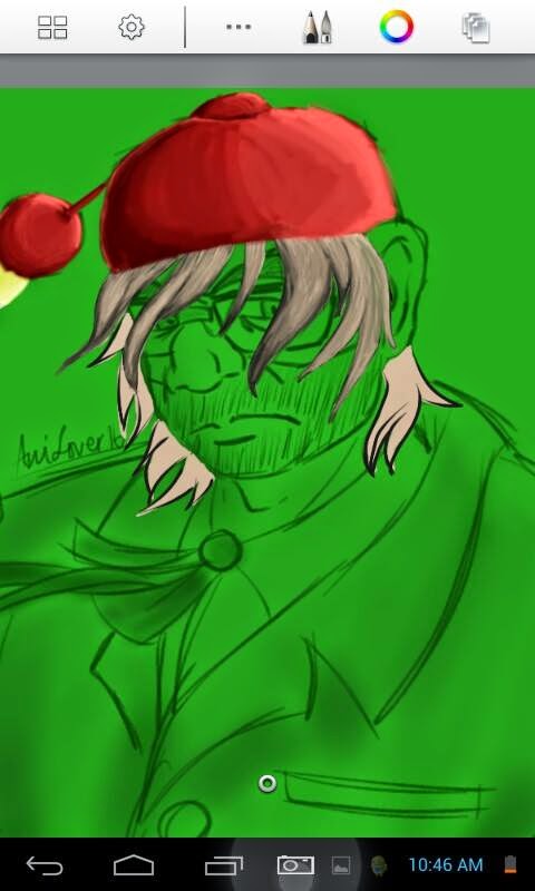 Art. Music. Dreams. AniLover16: Uncle Stan [DIGITAL PAINT] - WIP