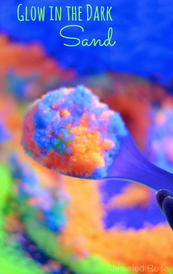 Glow in the Dark Sand Recipe | Growing A Jeweled Rose | Bloglovin’