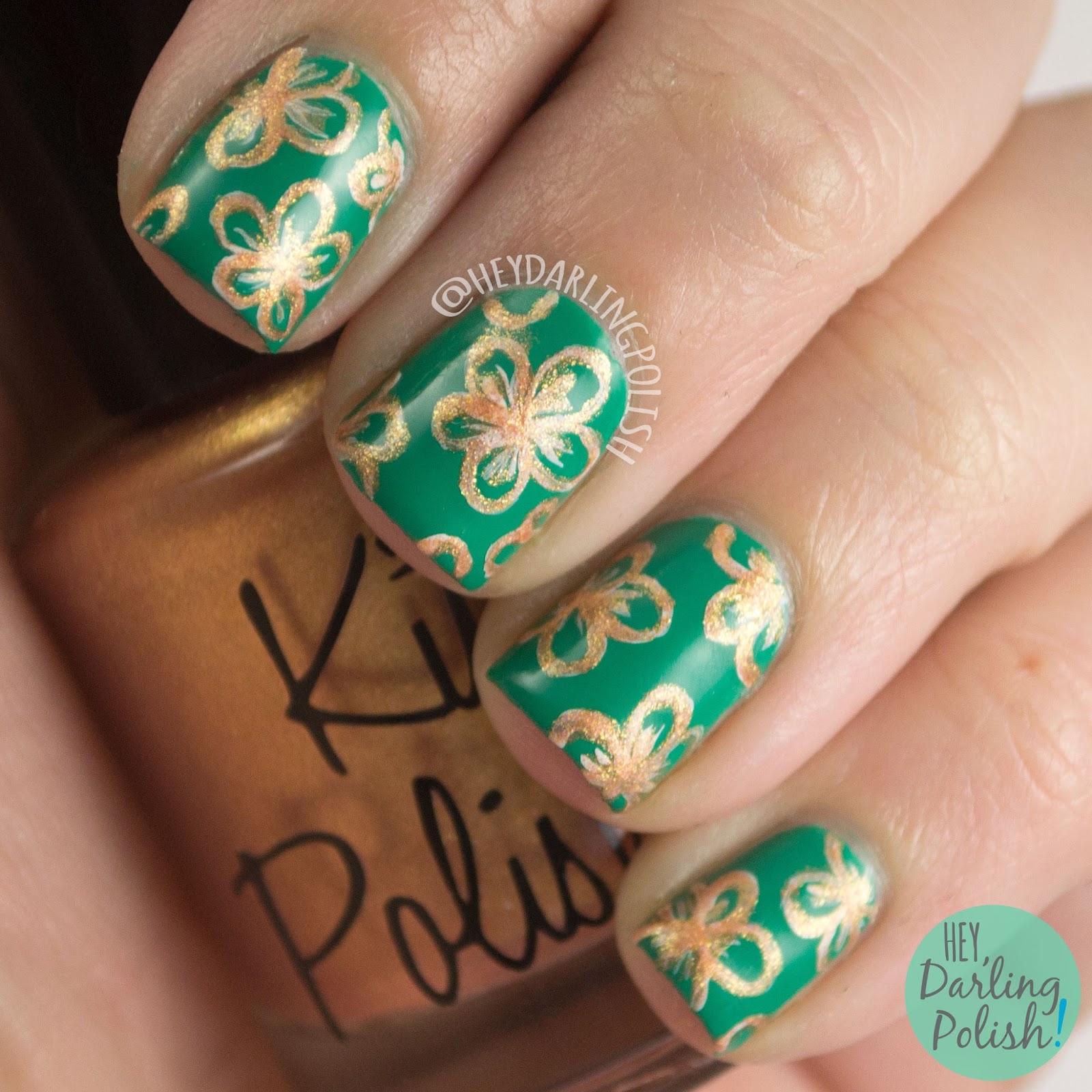 Hey, Darling Polish!: The Nail Challenge Collaborative: Tea Party - Week 1