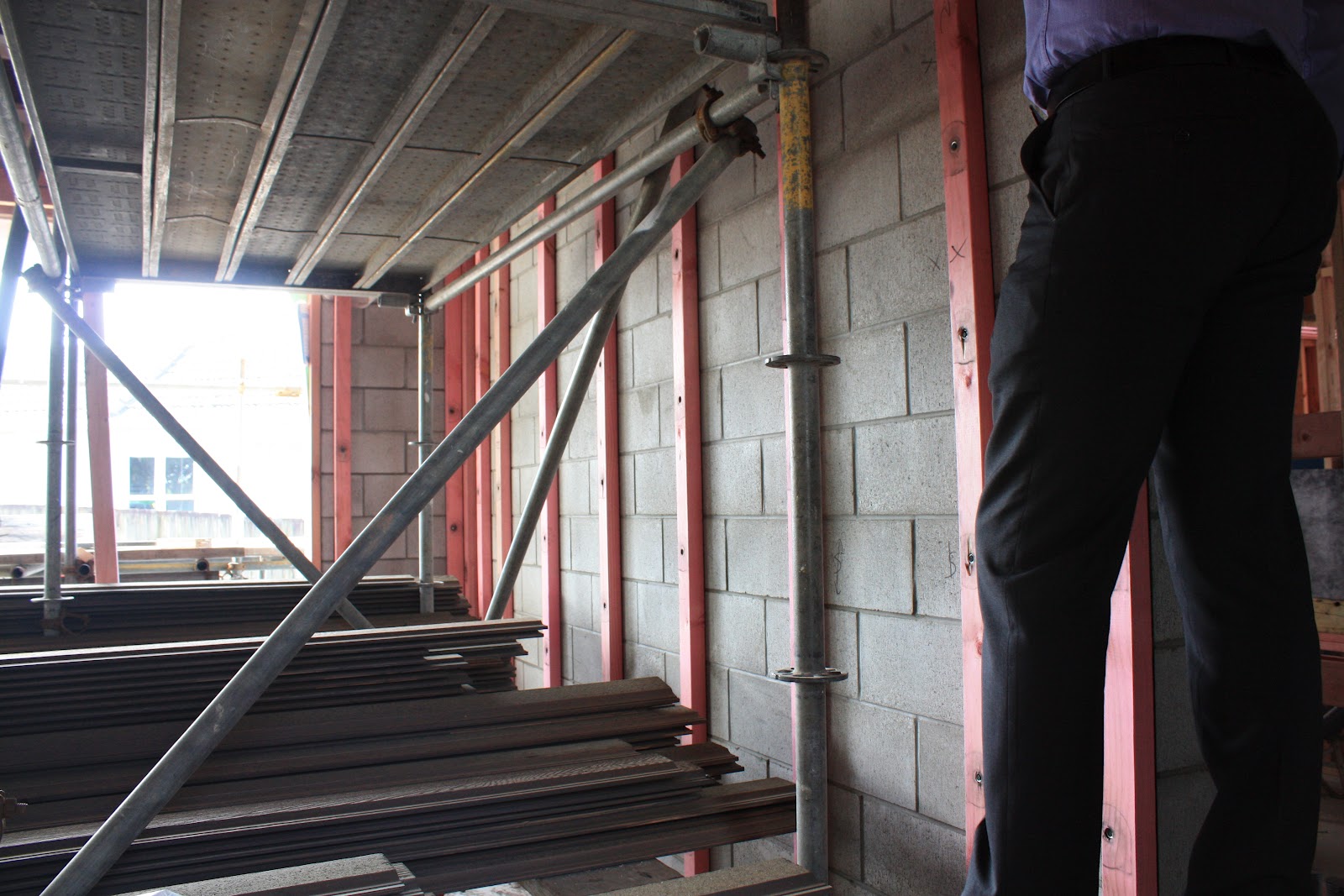 CONCRETE BLOCK WALLS | The New Zealand's First Passive House