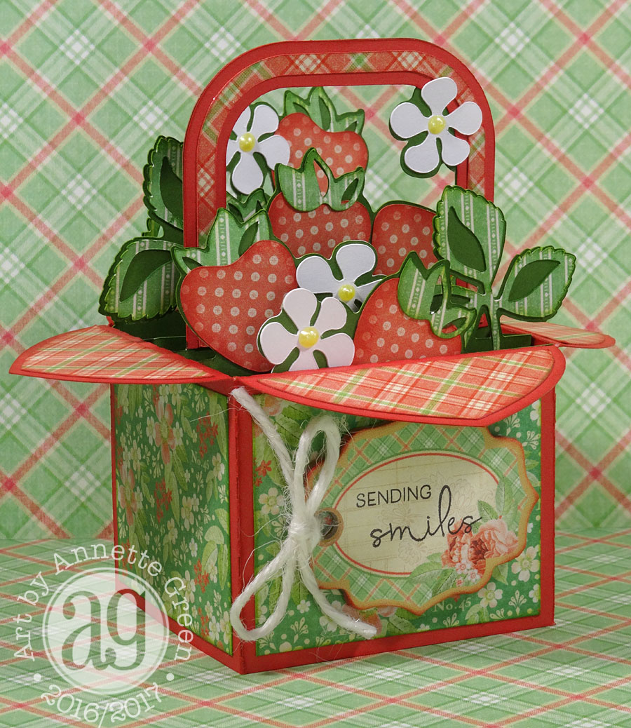 Strawberry Box Card