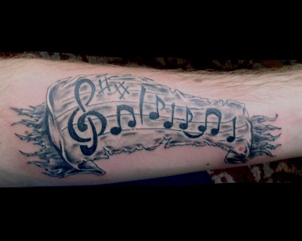 Tattoo Insights: Music Notes Tattoo Designs