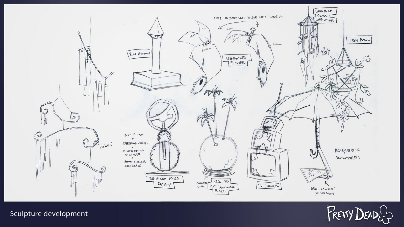 Pretty Dead Production Blog: Sculpture Development