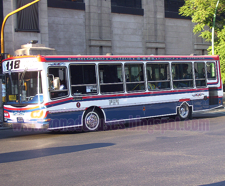 Colectibus - Zona de Buses: LINEA 118