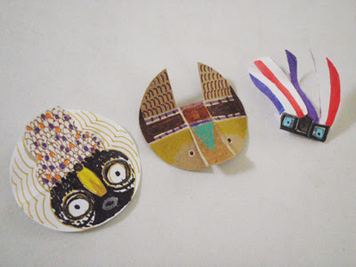 Greener Pastures: Fun Paper Faces