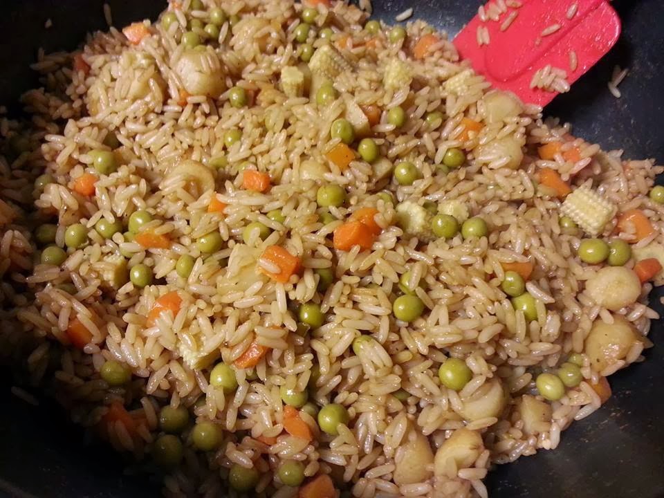 Shannon's Lightening the Load: Quick & Easy Vegetable Fried Rice