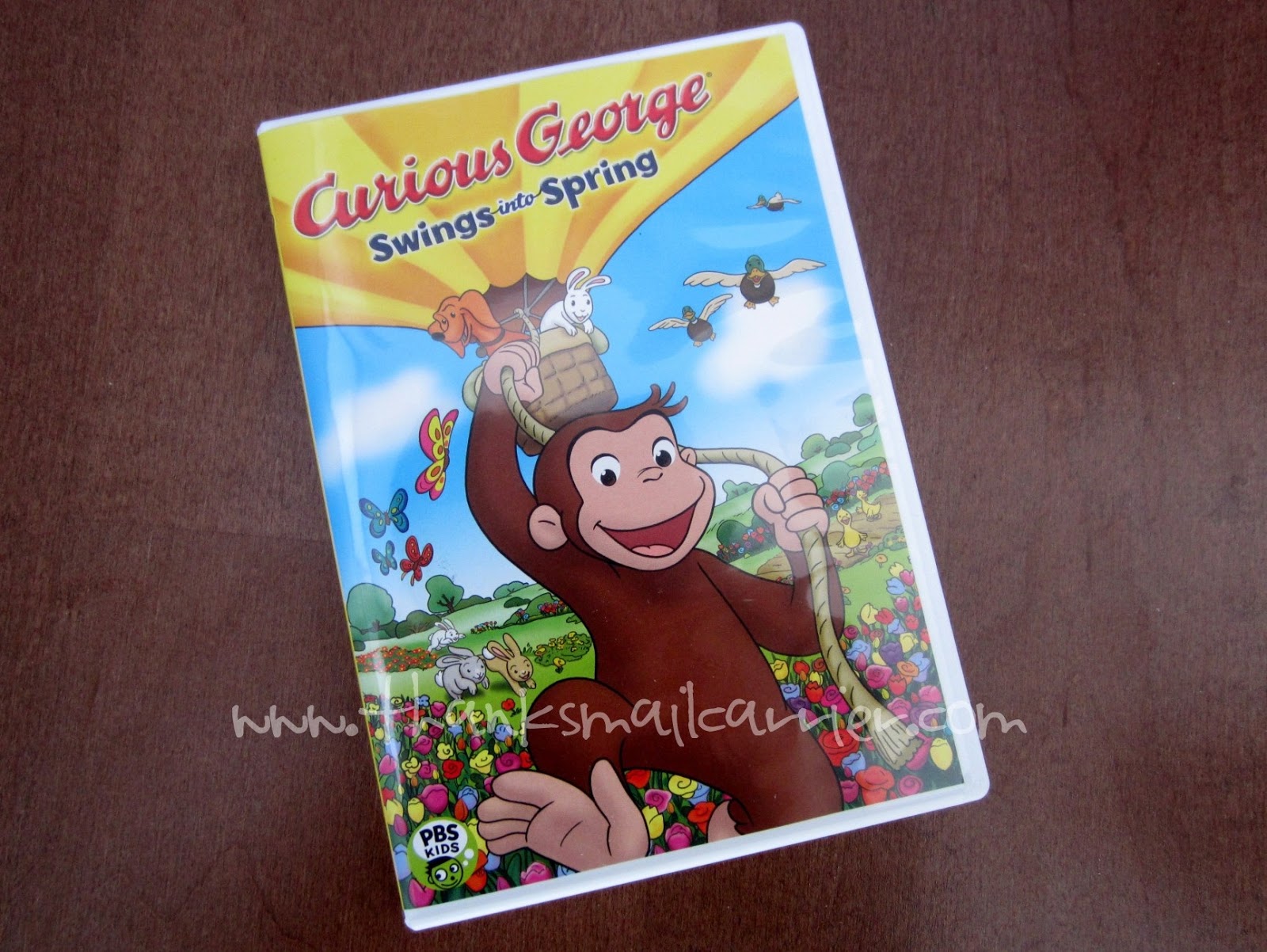 Thanks, Mail Carrier | Curious George Swings Into Spring DVD {Review ...