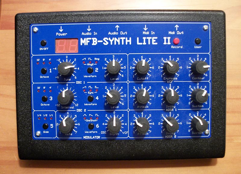 Matrixsynth Mfb Synth Lite Ii Synth Lite 2 Analog Midi Mono Synth