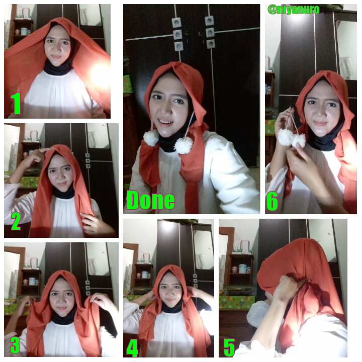 Tutorial Hijab Anting - Mari Berhijab