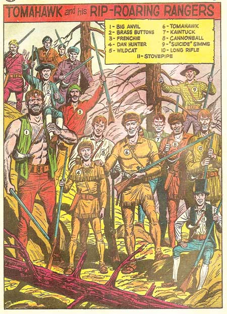 Flintlock and tomahawk: Tomahawk and his rip-roaring Rangers