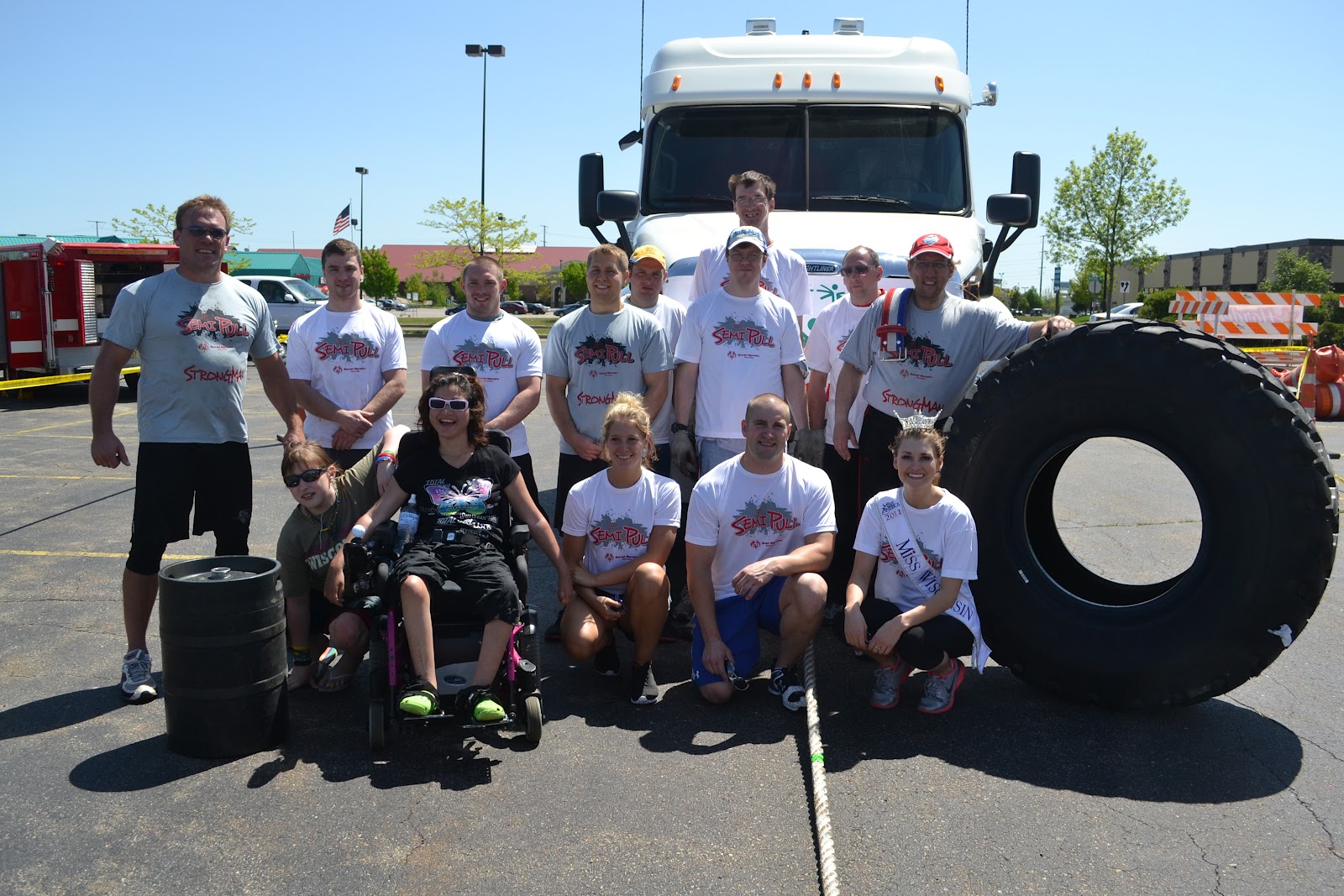 Wausau Metro Adult Special Olympics: Semi Pull and Strongman Competition