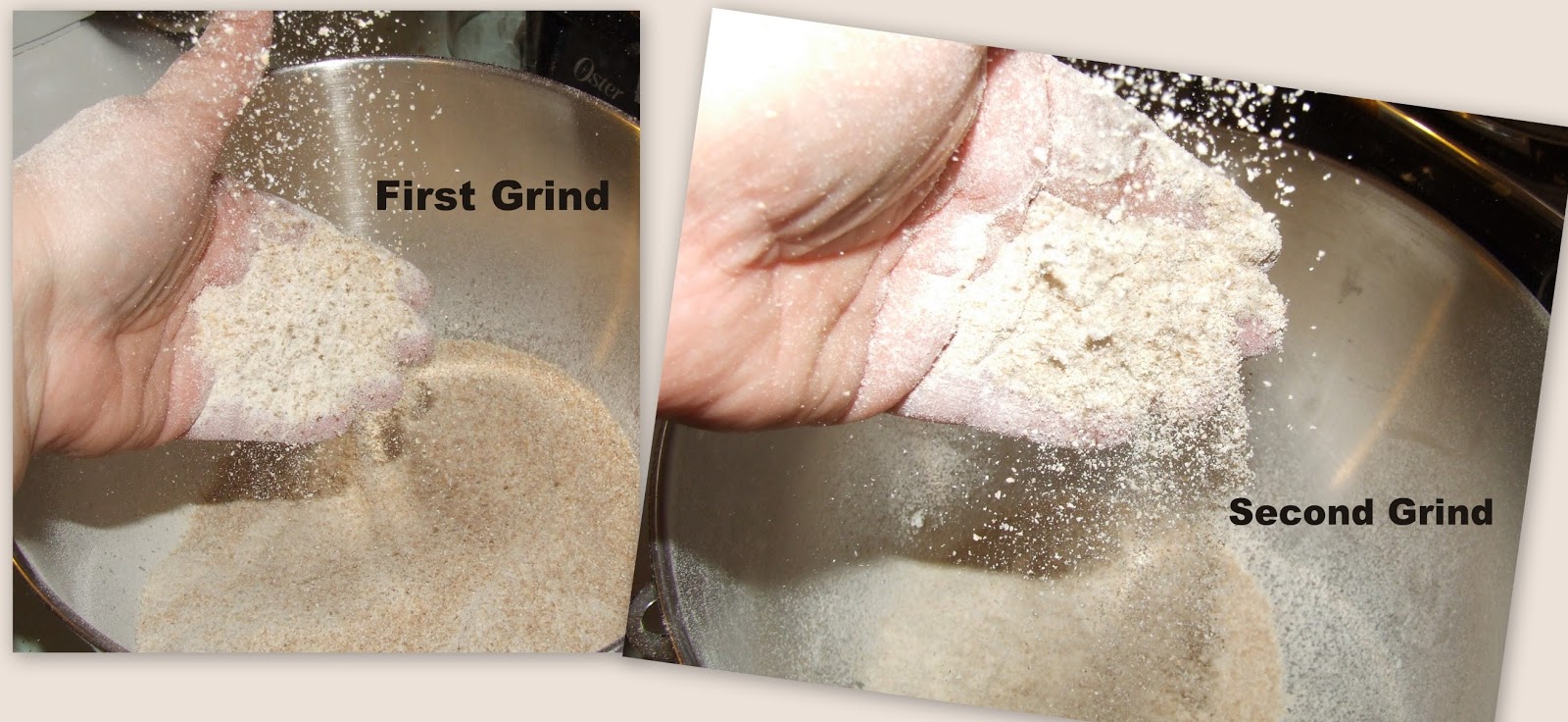 Stuff by Cher: Grinding grain - Family Grain Mill