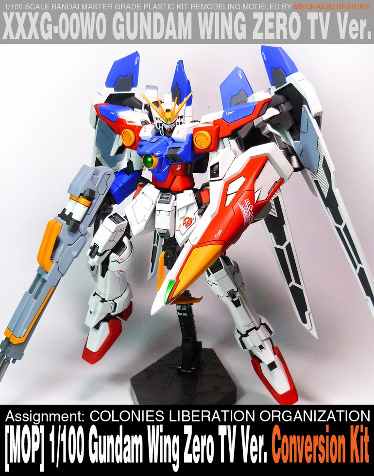 GUNDAM GUY: MG 1/100 Gundam Wing Zero TV Ver. [Conversion Kit ...