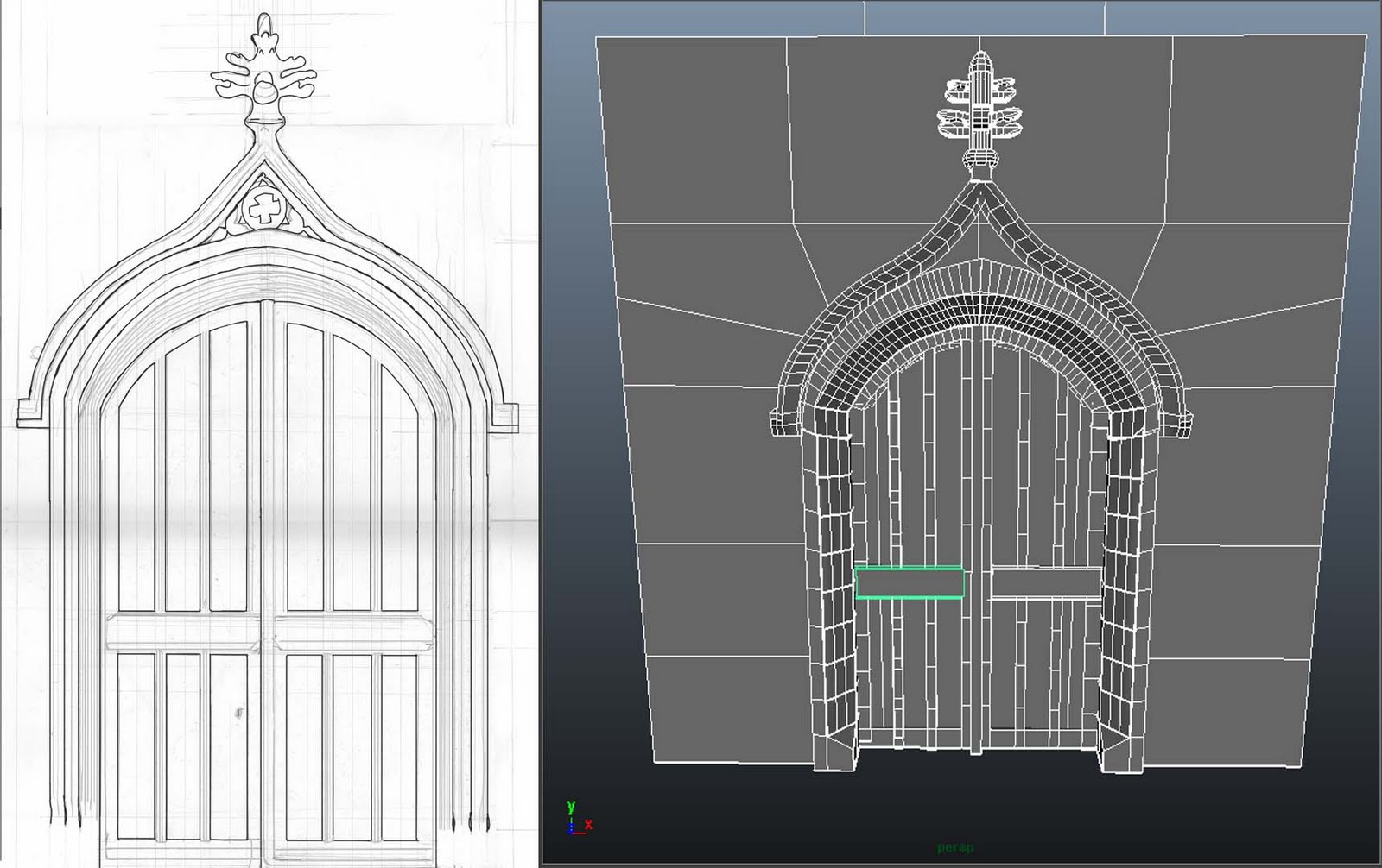 BA3: Digital Modelling: Post Modelling ( A look at the two door ...