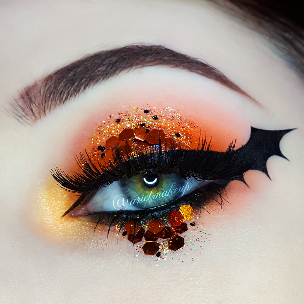 Bat Eye Makeup