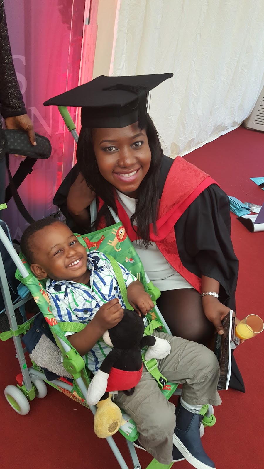 Photos: Comedian Daniel D Humorous' wife, Milliscent graduates from ...