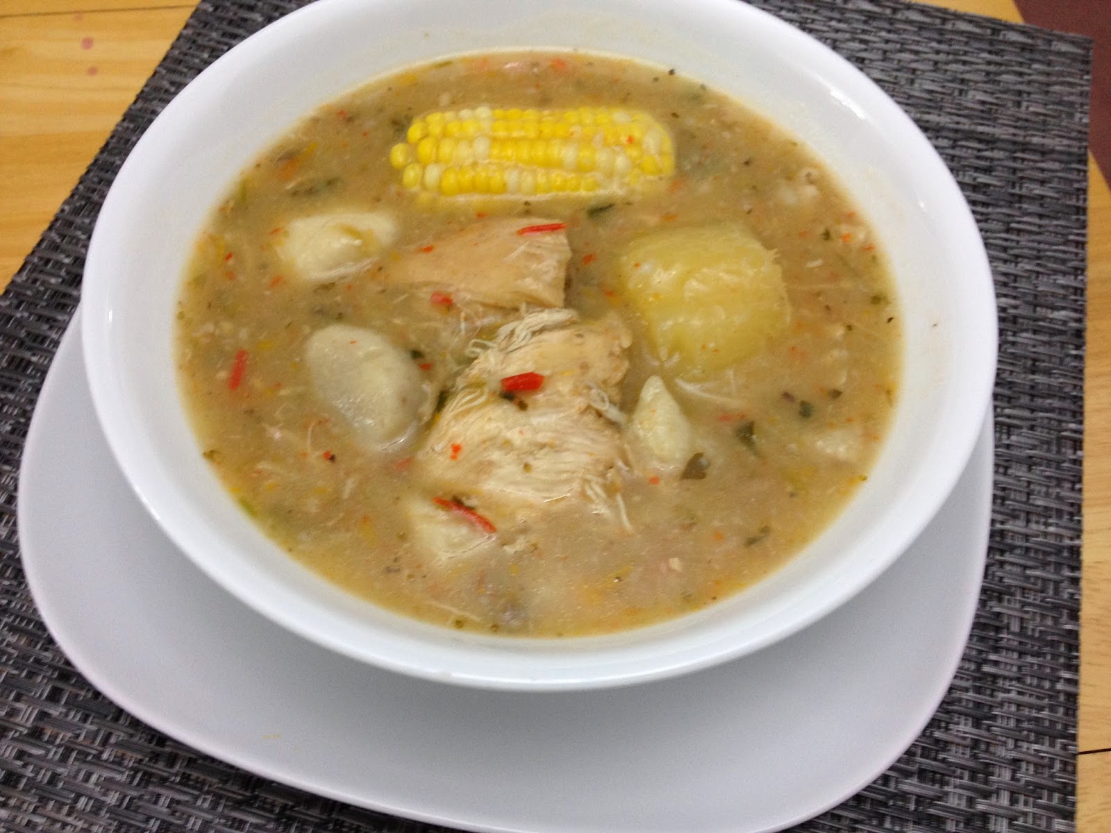 Mi Granito de Arena...: Sopa de Gallina a mi estilo