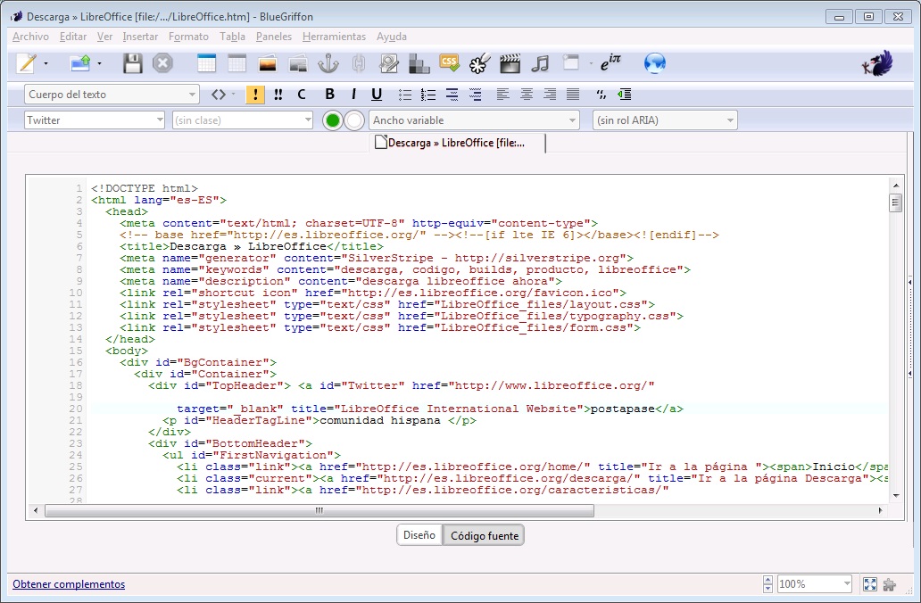 postapase: BlueGriffon