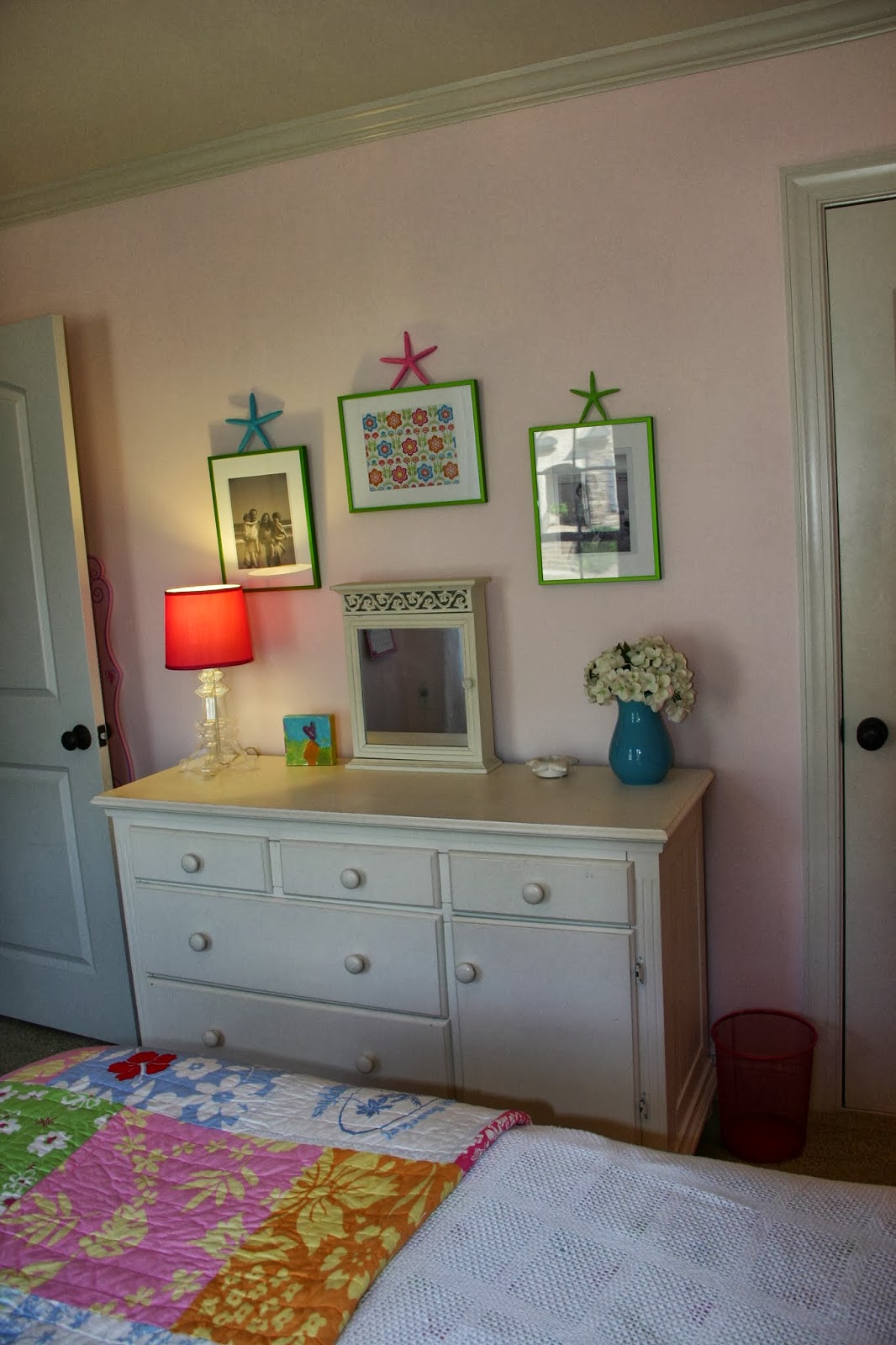 Cottage Blue Designs: Spiced Up Room for a Sparkly Girl