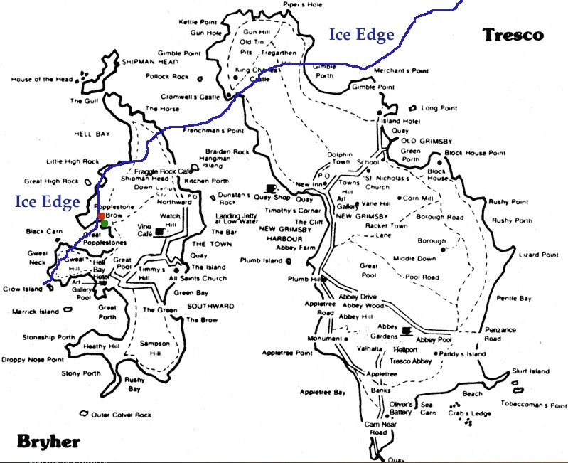 Stonehenge and the Ice Age: The glaciation of Bryher, Isles of Scilly