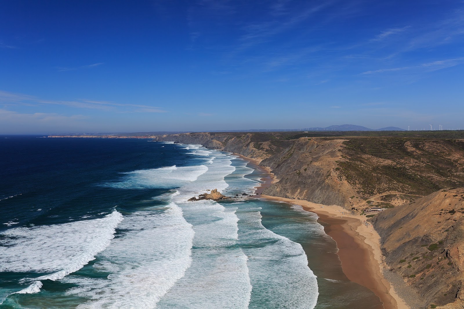 Vila do Bispo - fotos antigas: Praia do castelejo