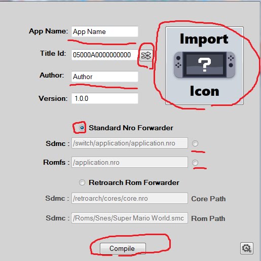 ニンテンドースイッチ 自作カスタムNSP作成方法(Nro2Nsp)