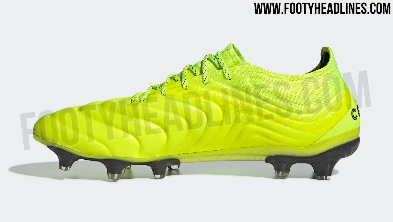 Solar Yellow Adidas Copa 19 2019-20 'Hard Wired' Boots Leaked - Footy ...