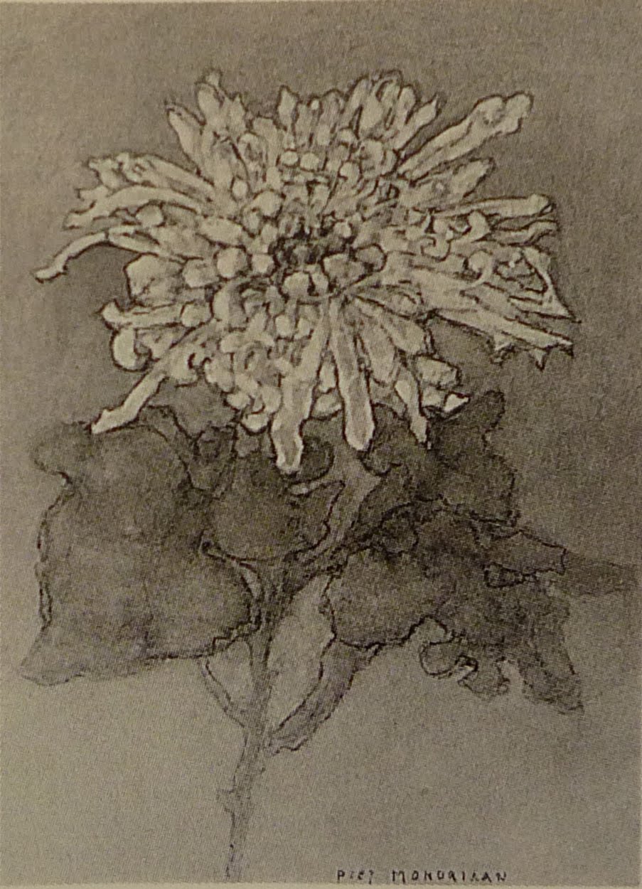 Flores y Palabras: Flores de Piet Mondrian